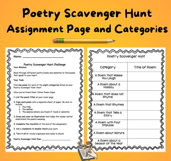 Poetry Scavenger Hunt - Help Writers Grow
