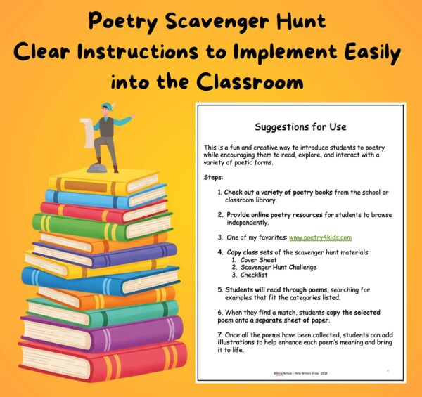 Poetry Scavenger Hunt - Help Writers Grow