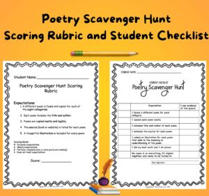 Poetry Scavenger Hunt - Help Writers Grow