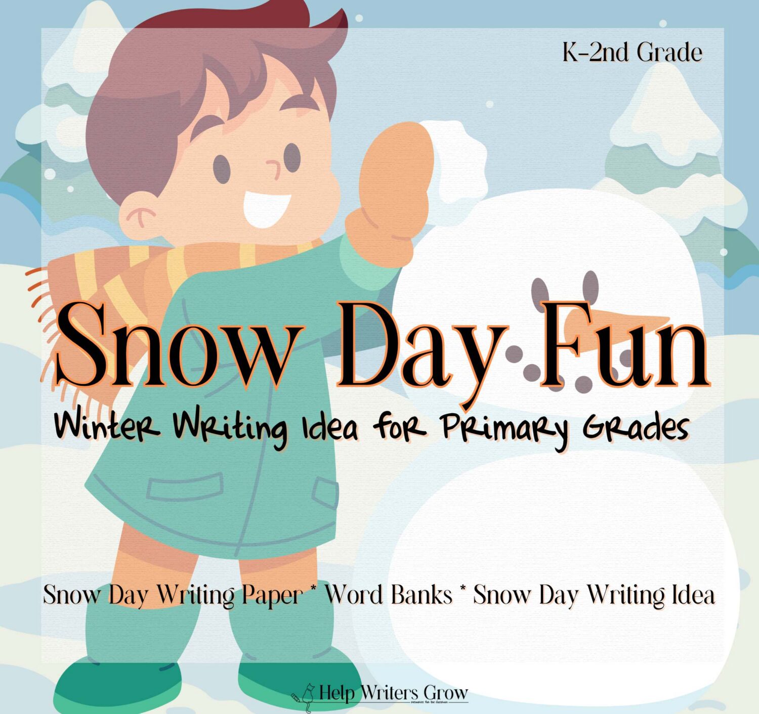 Winter - How-to Build a Snowman - How-To Writing - Help Writers Grow