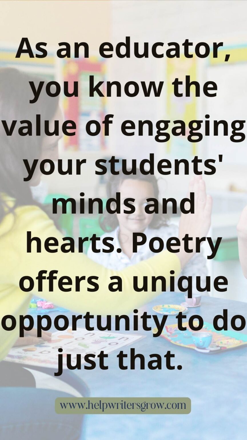 Teaching Poetry in the Elementary Classroom - Help Writers Grow