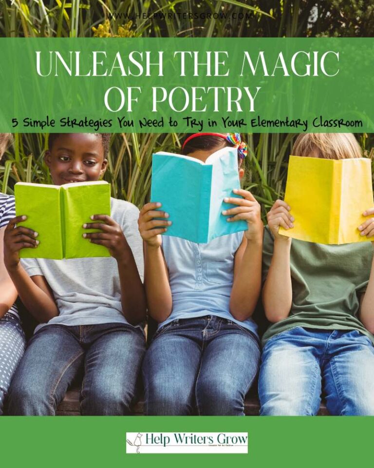 Teaching Poetry in the Elementary Classroom - Help Writers Grow