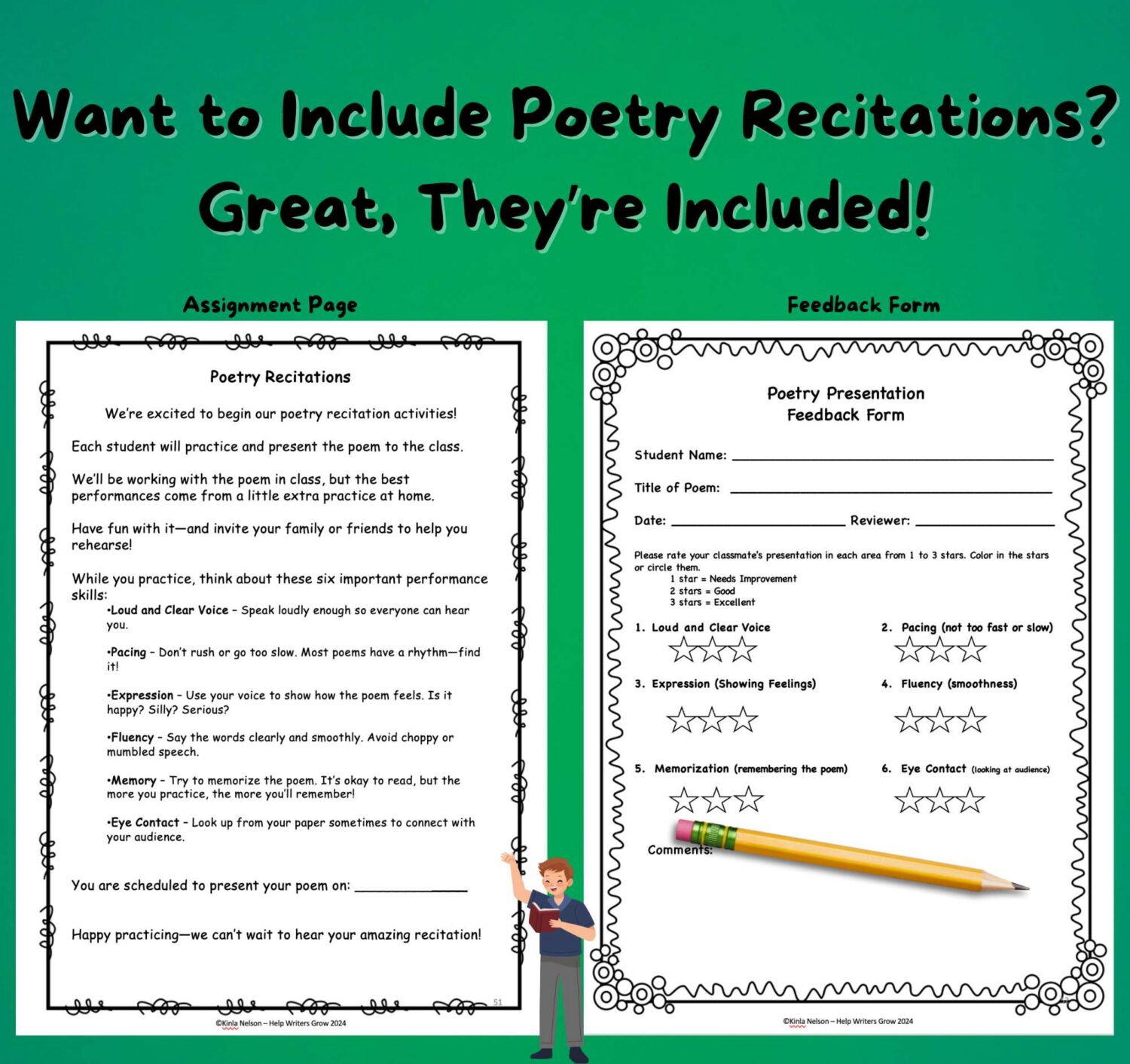 Poetry - Read and Write Poetry for Upper Elementary - Help Writers Grow