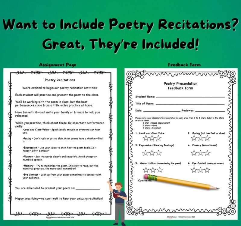 Poetry - Read and Write Poetry for Upper Elementary - Help Writers Grow
