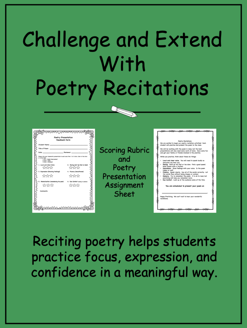 Poetry - Read and Write Poetry for Upper Elementary - Help Writers Grow