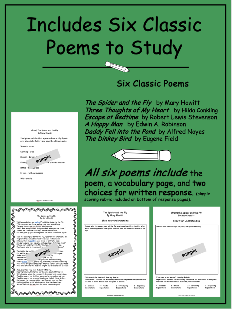 Poetry - Read and Write Poetry for Upper Elementary - Help Writers Grow