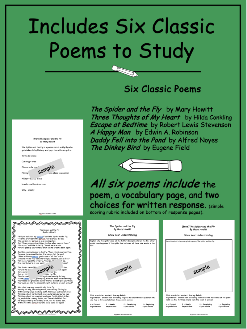Poetry - Read and Write Poetry for Upper Elementary - Help Writers Grow