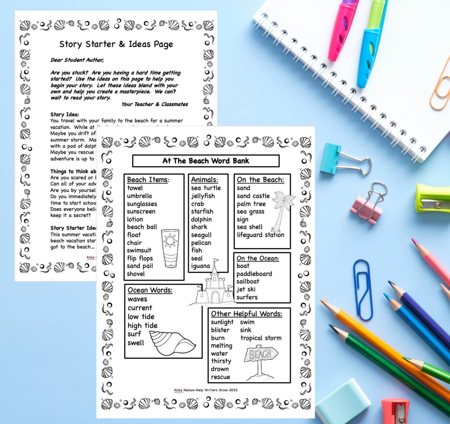 My Summer Vacation Writing Prompt - Help Writers Grow