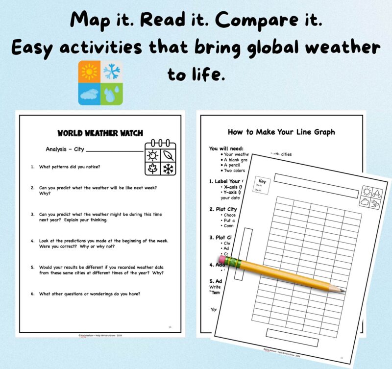 Weather Around the World - Help Writers Grow
