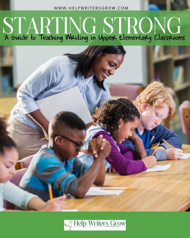 A Guide to Teaching Writing in Upper Elementary (part1)