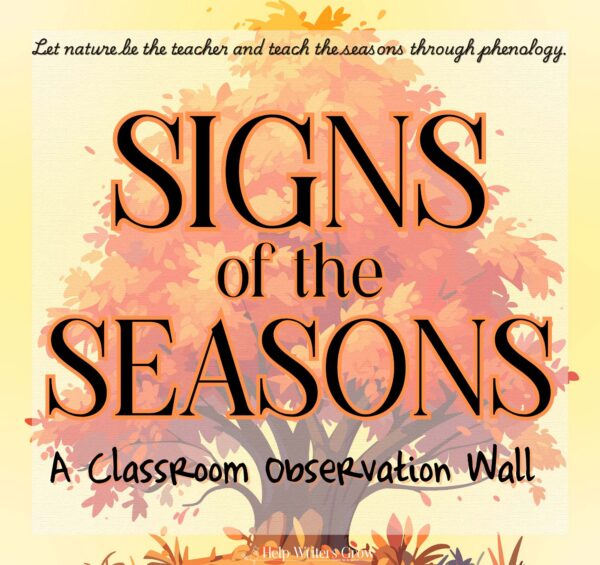 Four Seasons - Signs of the Seasons - A Classroom Observation Wall ...
