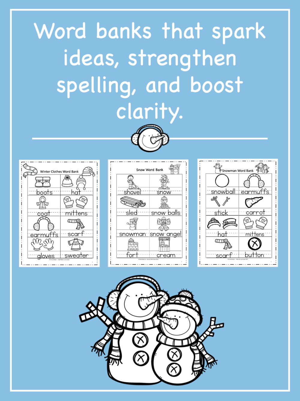 Winter - How-to Build a Snowman - How-To Writing - Help Writers Grow
