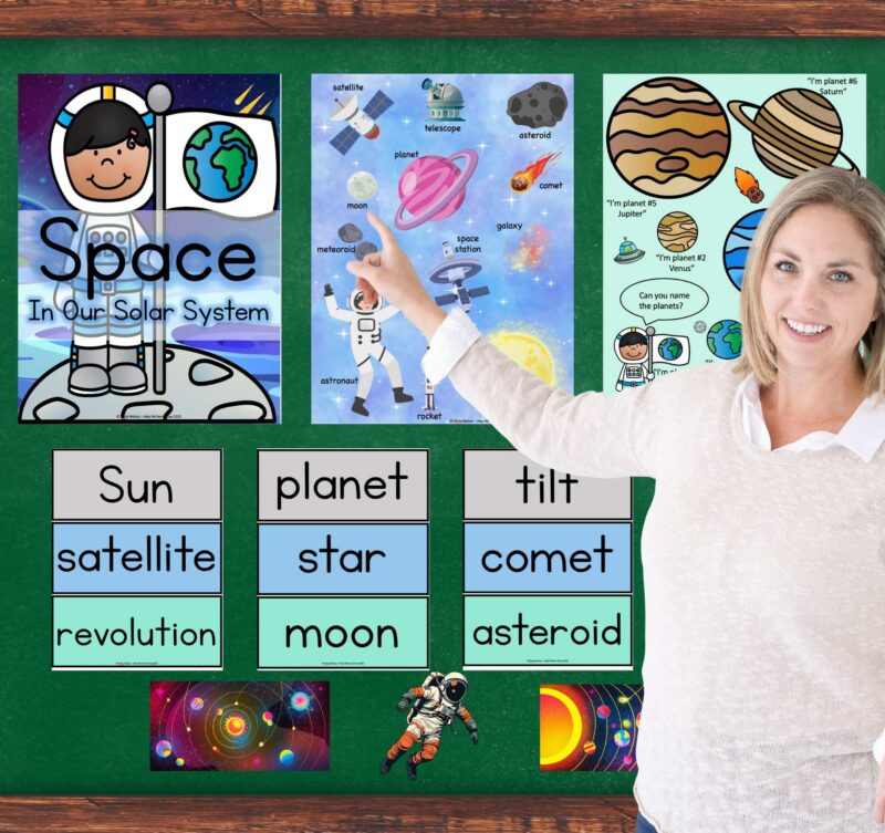 Space Word Wall - Help Writers Grow